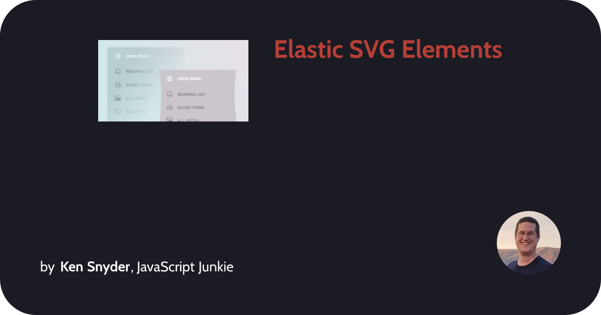 Elastic SVG Elements :: Ken Snyder, JavaScript Junkie